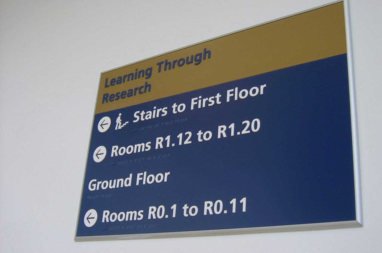 Braille & Tactile Signage in the UK | Create Signs