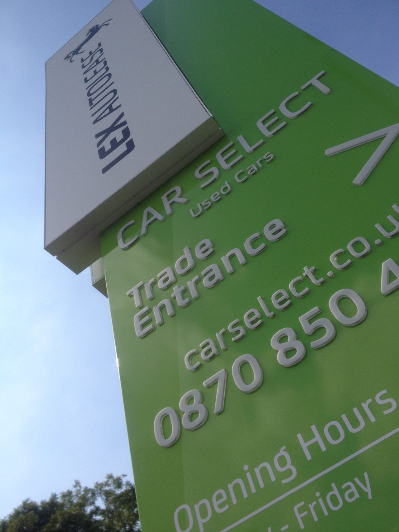 Lex Autolease - Create Signs