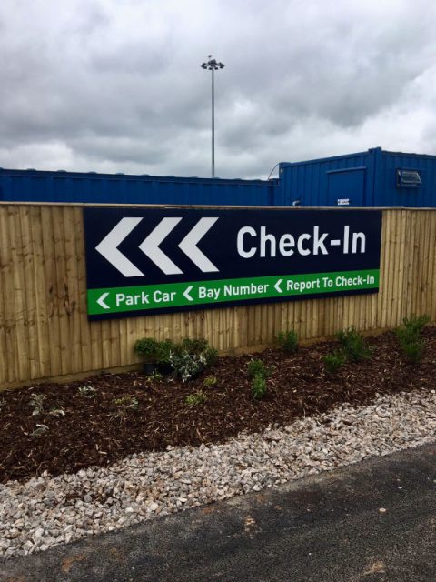 Folded Tray Signage in the UK | Create Signs