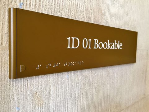 Braille & Tactile Signage in the UK | Create Signs